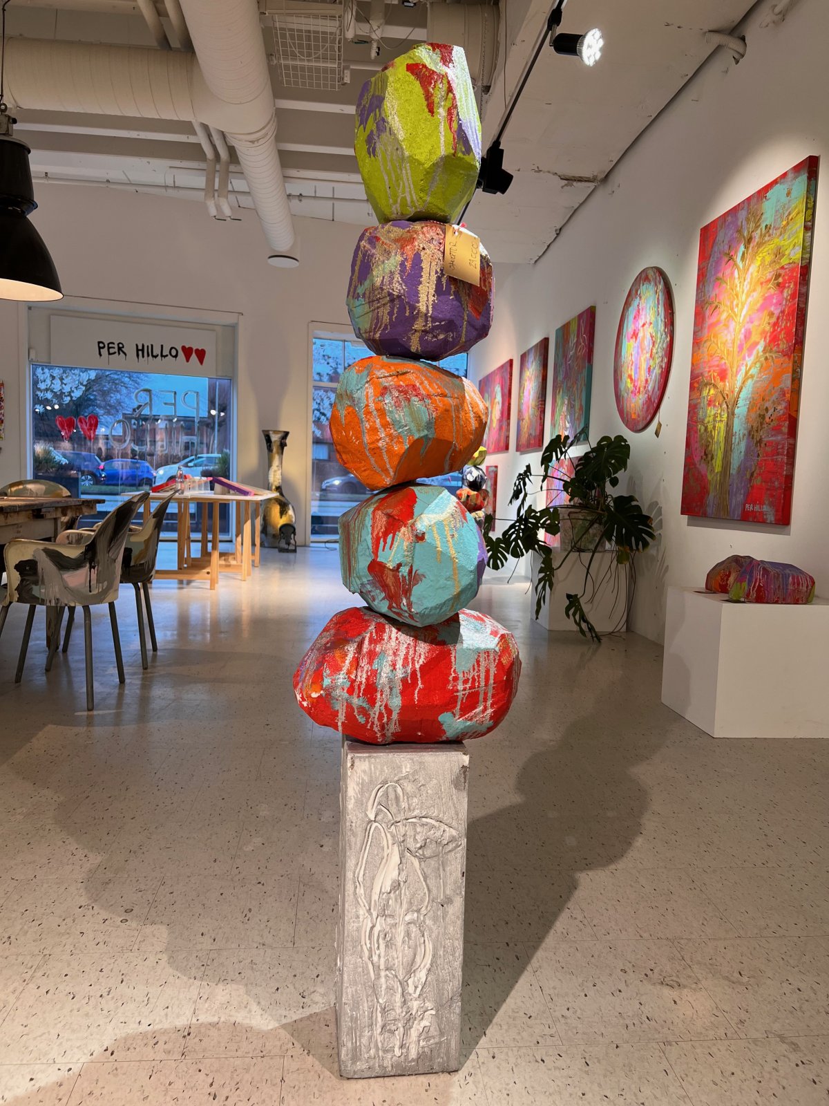 Tower of Colors - Skulpturer - Per Hillo